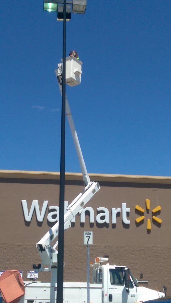 Walmart Parking Lot Sign