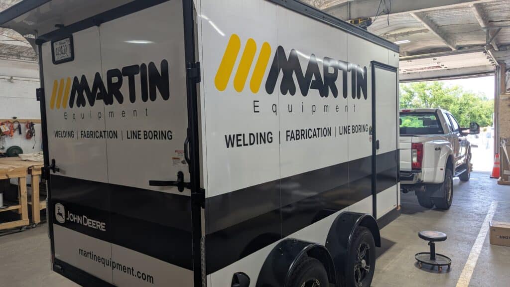 Martin Trailer Wrap - Welcome to S&S Signs, Lighting, & Electrical